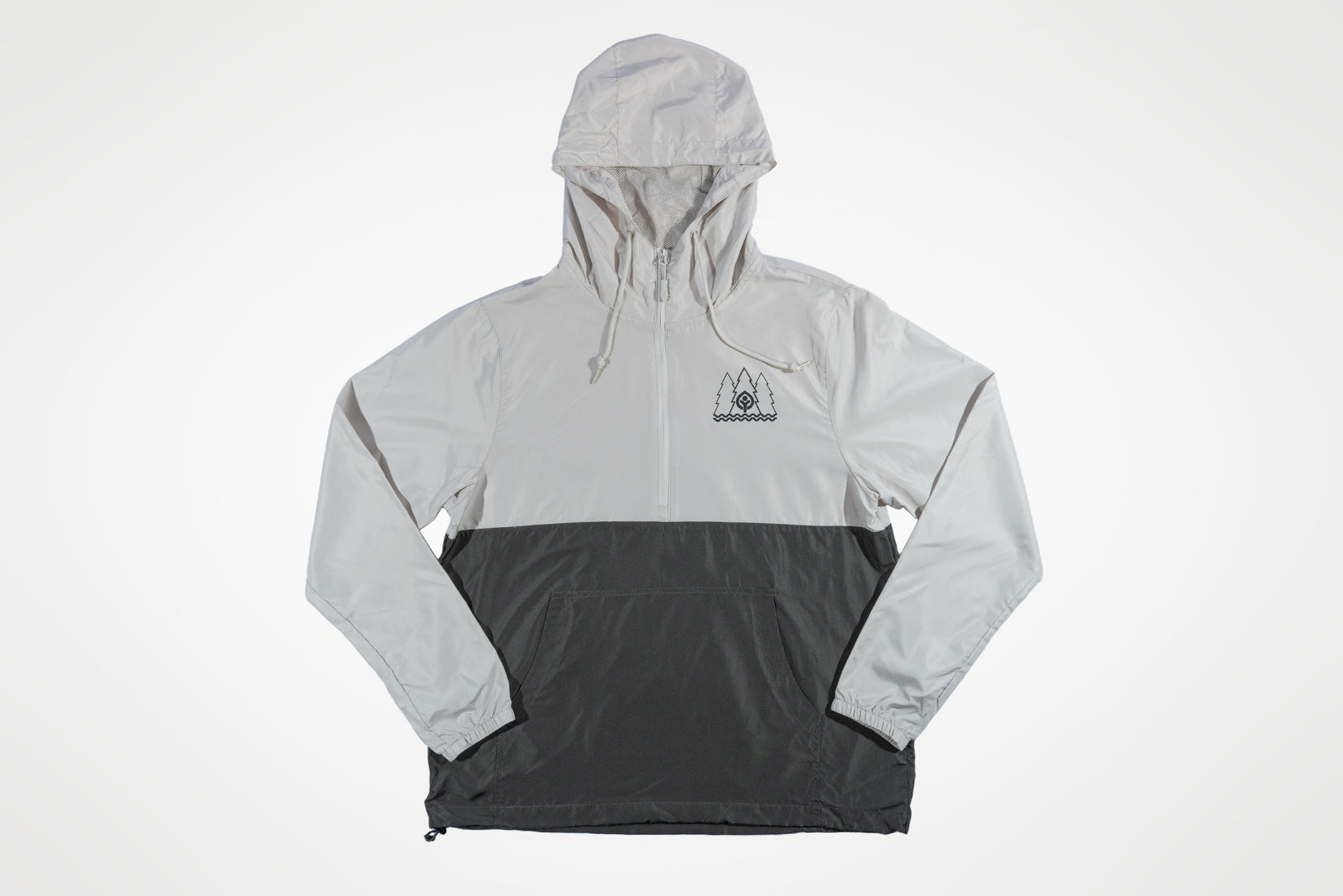 Cleveland Metroparks Tree Logo Unisex Quarter Zip Windbreaker