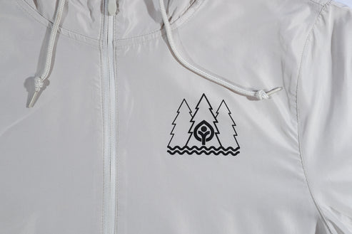 Cleveland Metroparks Tree Logo Unisex Quarter Zip Windbreaker